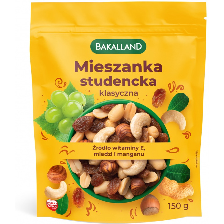 Mieszanka studencka BAKALLAND, 150g - Słodycze - sklep.epaka.pl